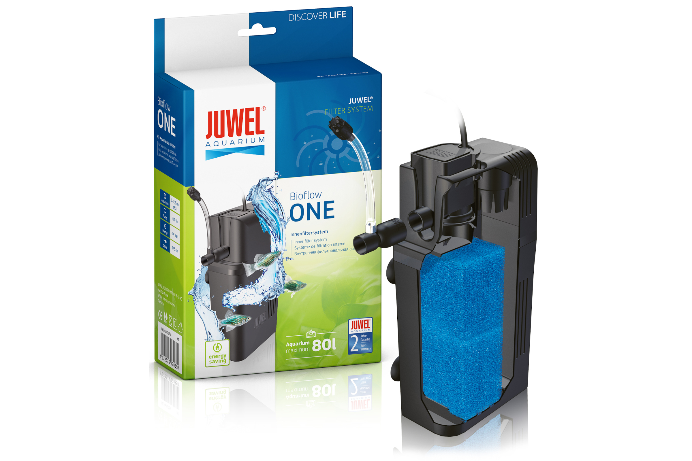 JUWEL Bioflow ONE – Innenfilter für Aquarien bis 80 l