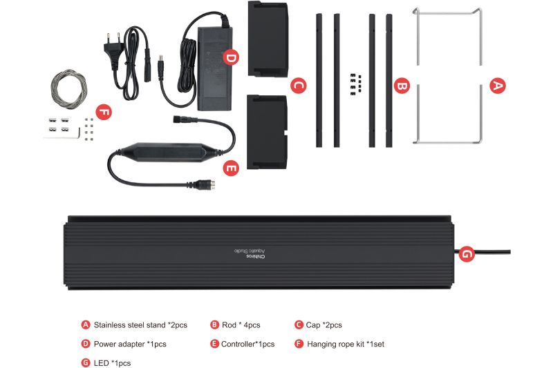 Chihiros Universal WRGB LED, Smarte Vollspektrum-Beleuchtung